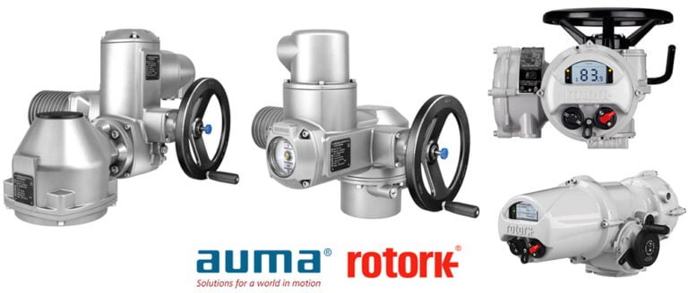 Actuator supplier of original brands: AUMA and ROTORK – ProActuator